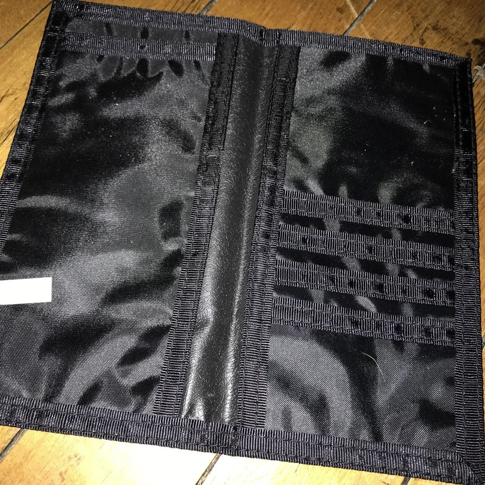 Bags | Florida State Seminoles Wallet Checkbook Black With Logo | Poshmark